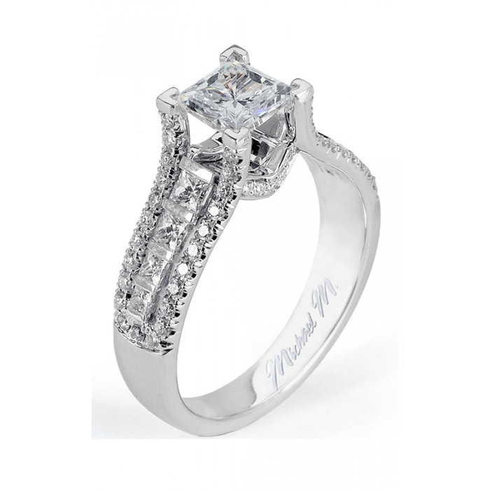 MICHAEL M Platinum Engagement Ring R495 - Michael M - Engagement
