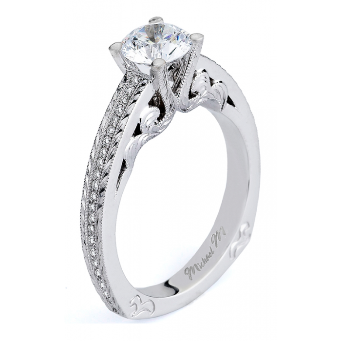 MICHAEL M Platinum Engagement Ring R576 - Michael M - Engagement